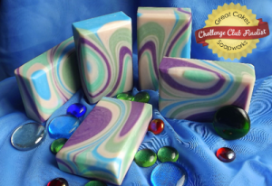 Spinning Swirl Soap Challenge Winners | Great Cakes Soapworks